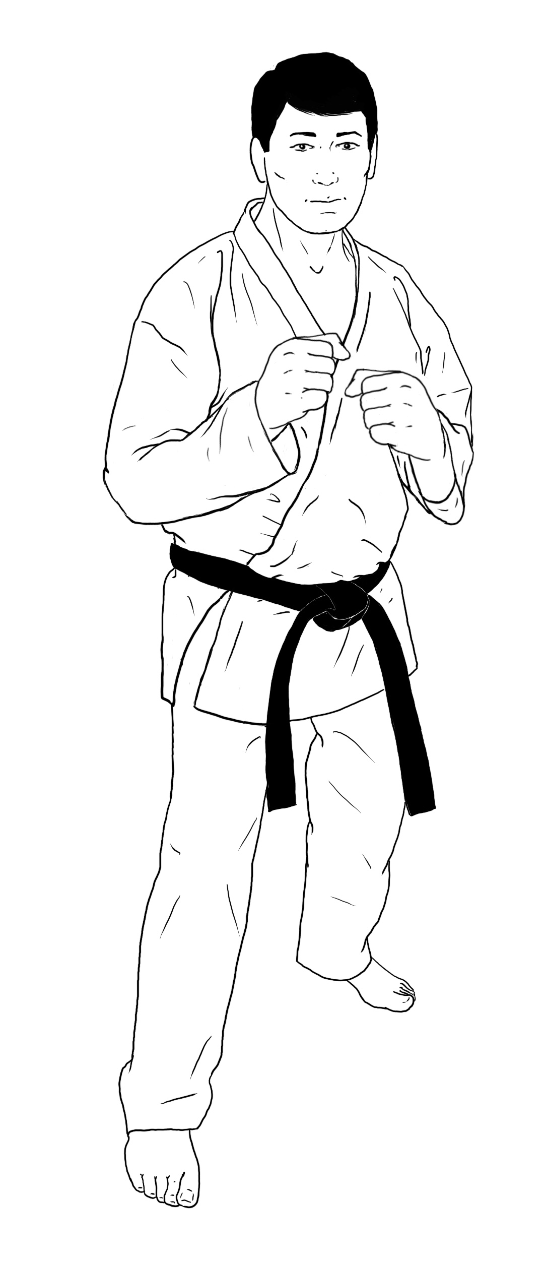 Les Positions au Karaté : DACHI – USMC KARATE