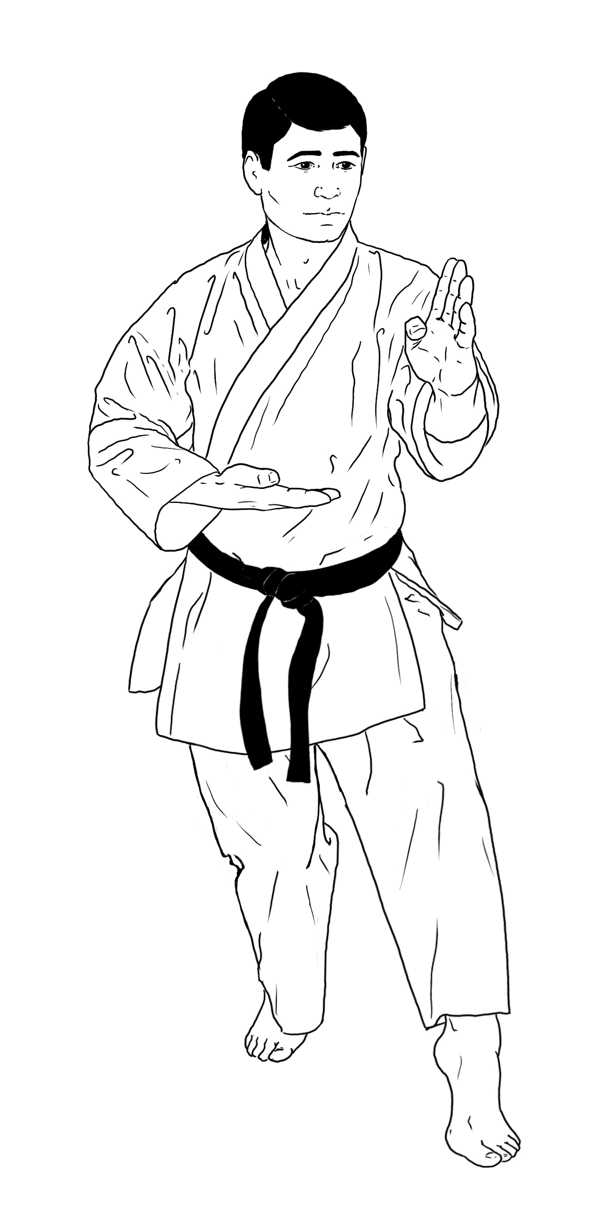 Les Positions au Karaté : DACHI – USMC KARATE