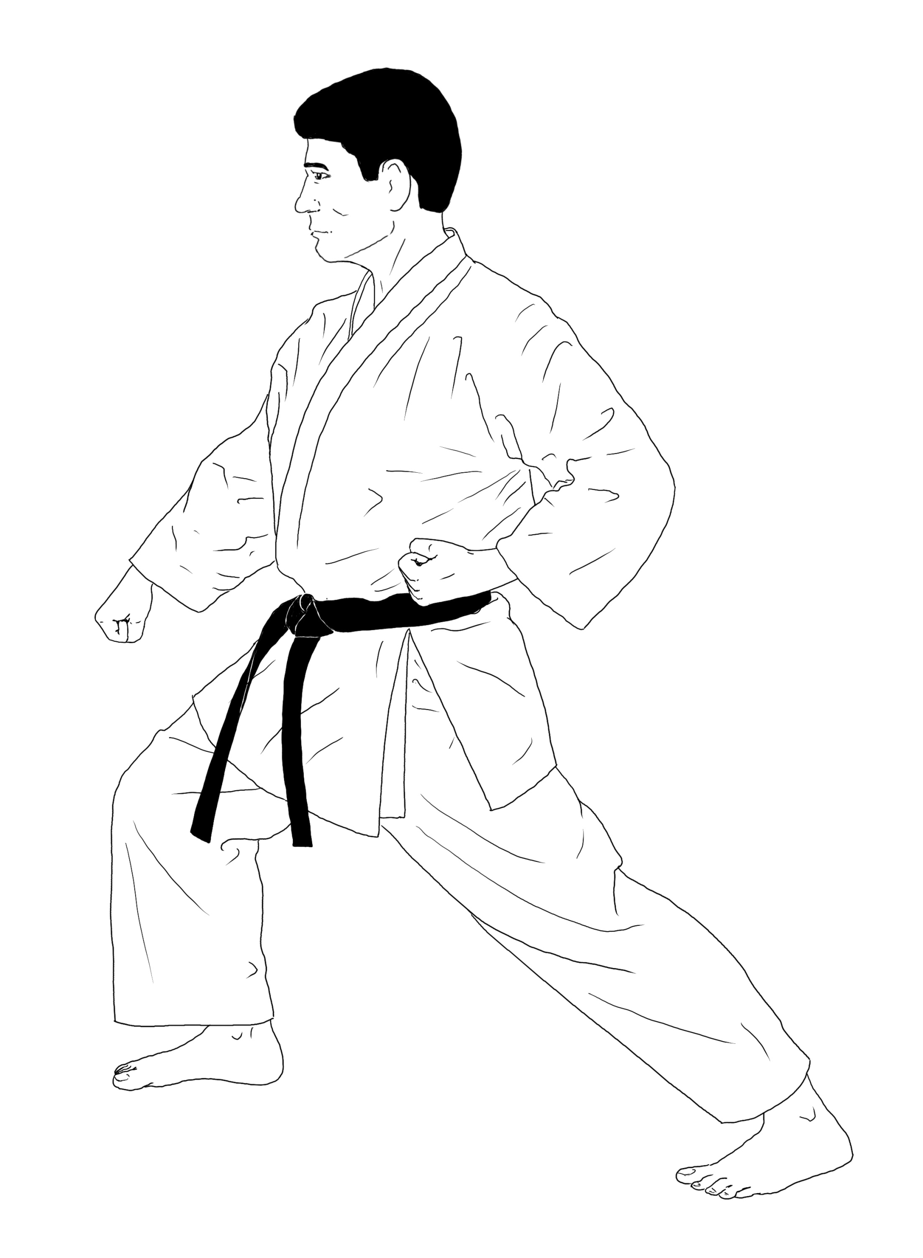 Les Positions au Karaté : DACHI – USMC KARATE